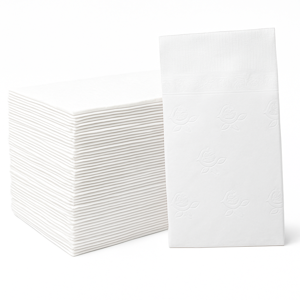 2-Ply Dinner Napkins – White - 3000/Case | SupplyCityLLC.com